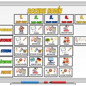 Rozvrh hodín - Nepriradené k predmetu | UčiteliaUčiteľom.sk